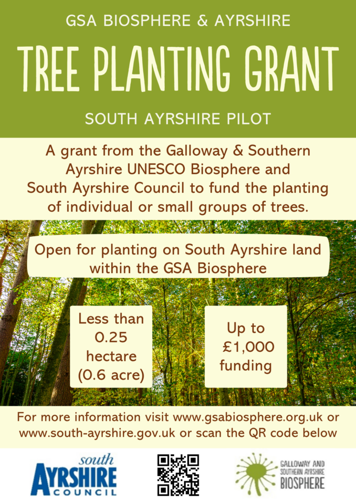Tree-planting grants are available now! : North Carrick
