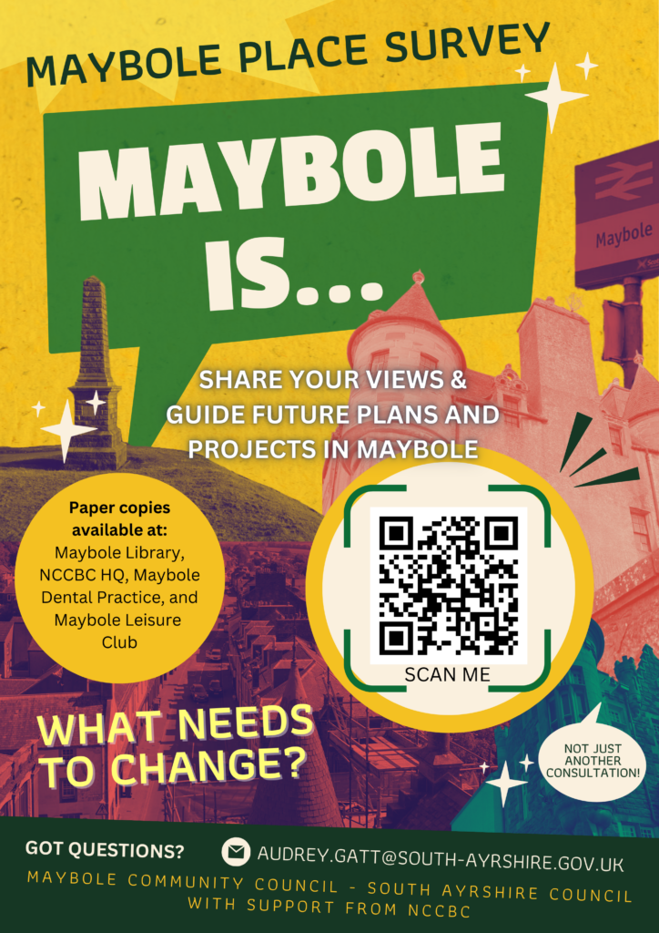 MAYBOLE NEEDS YOUR VIEWS! : North Carrick
